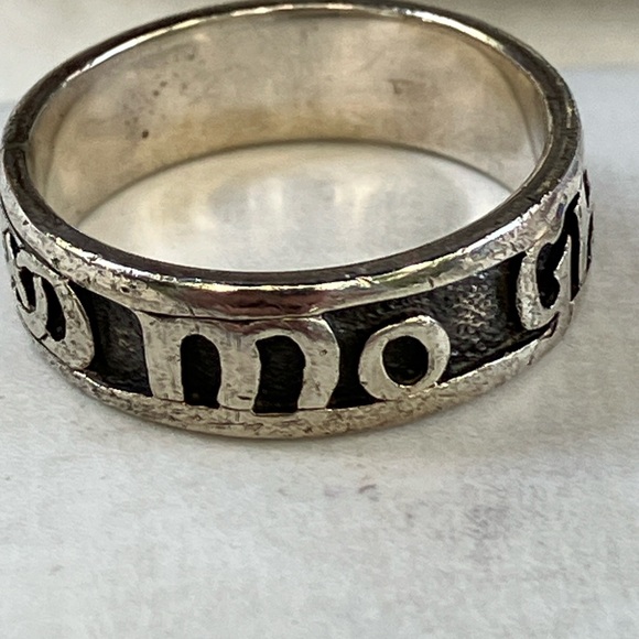 Jewelry | Vintage Sterling Silver And Black Mo Ghaol Ort Ring | Poshmark